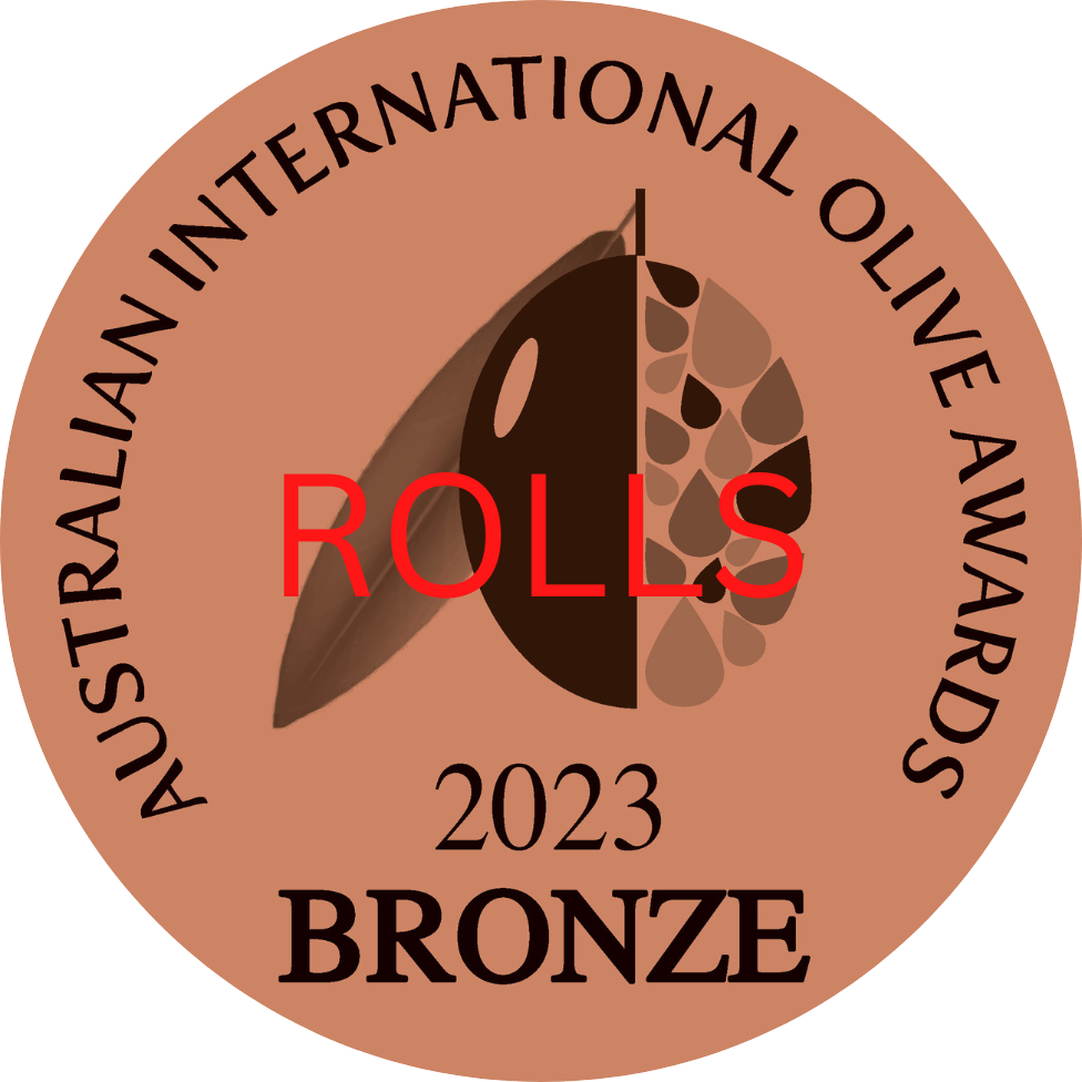 Bronze Decal Rolls (500 decals per roll) - Australian Olive Association