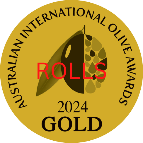 Gold Decal Rolls (500 decals per roll) - Australian Olive Association